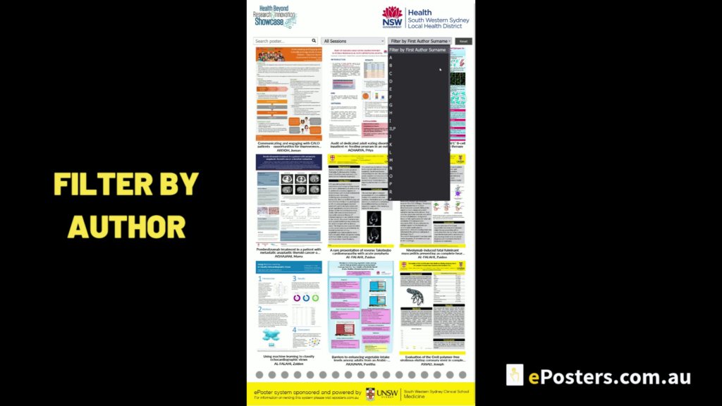 EPOSTERS DEMO VIDEO - ePosters - Interactive Digital Posters