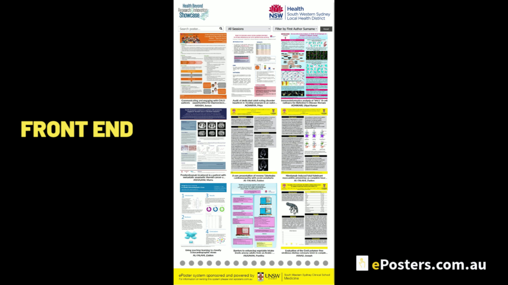 EPOSTERS DEMO VIDEO - ePosters - Interactive Digital Posters