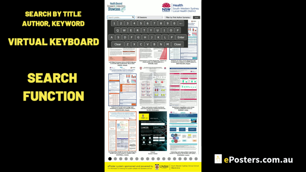 EPOSTERS DEMO VIDEO - ePosters - Interactive Digital Posters